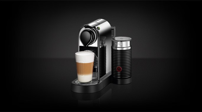 Nespresso Citiz&Milk Chrome Coffee Machine | Nespresso