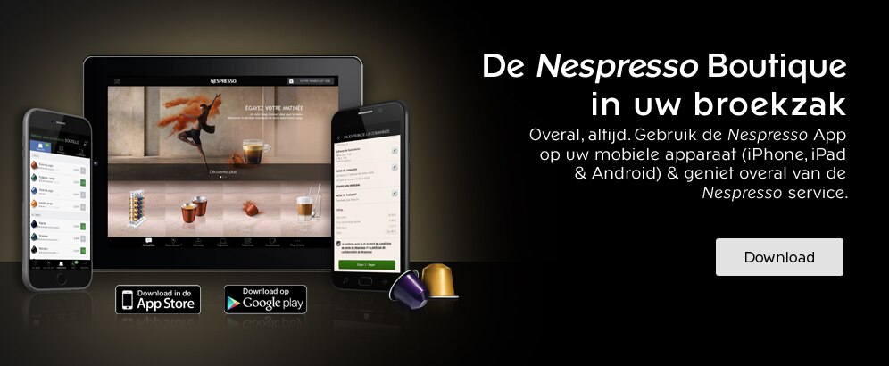 Nespresso | Koffie & Espresso Machines