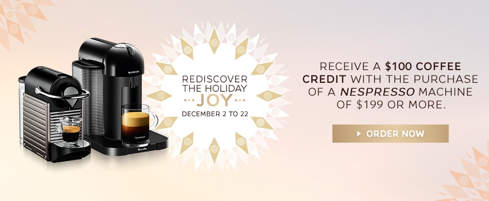 Coffee & Espresso Machines | Nespresso Canada