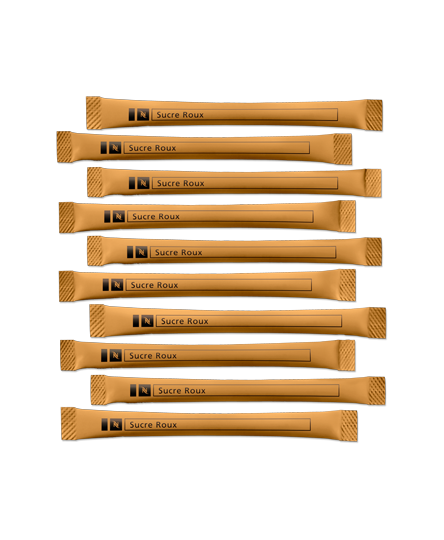 Brown Sugar Sticks 240 pieces | Nespresso