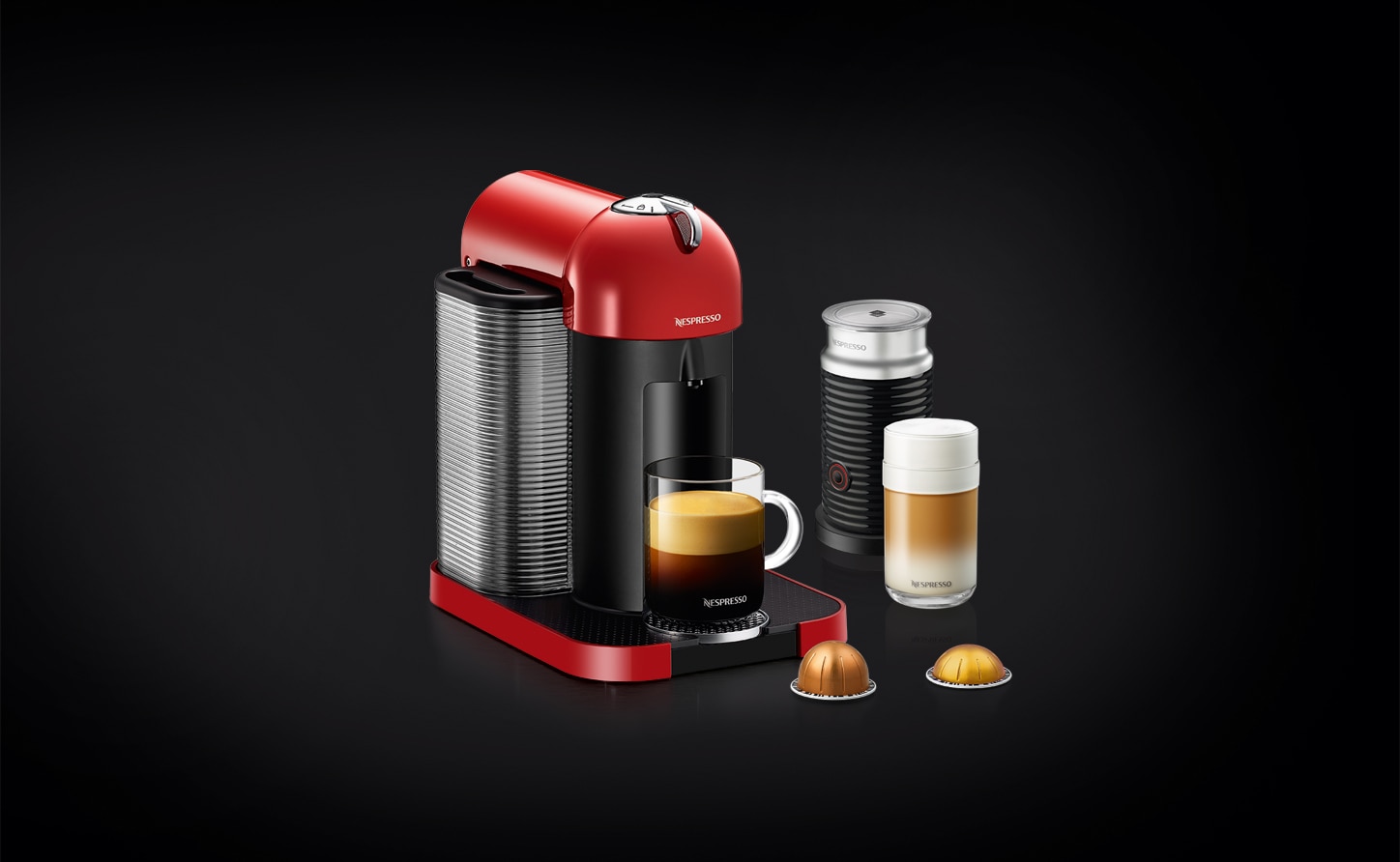 Vertuo Red Bundle | Vertuo Coffee Machine | Nespresso USA