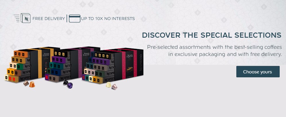 Nespresso Brazil | Coffee Capsules and Machines