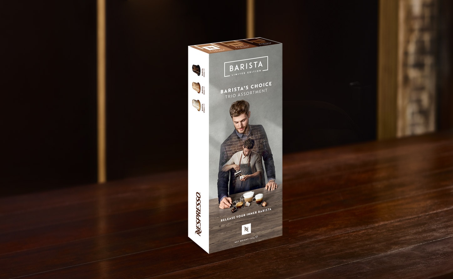 Barista's Choice Trio Assortment | Coffee Capsules | Nespresso