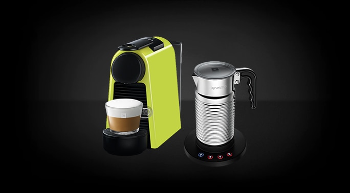 Essenza Mini 萊姆綠 & Aeroccino4 組合 | 義式咖啡機 | Nespresso 台灣