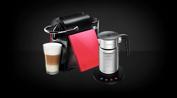 Pixie Clips & Aeroccino4 Bundle│Coffee Machine│Nespresso Taiwan