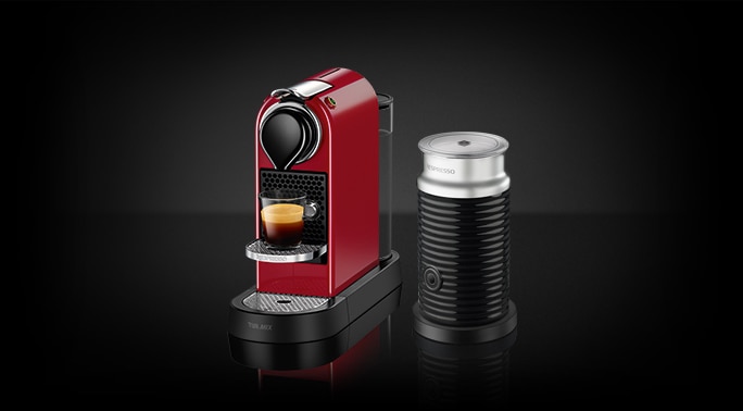 CitiZ Cherry Red & Aeroccino | Macchina da caffè | Nespresso