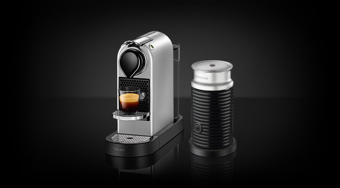 CitiZ Silver & Aeroccino | Machine à café | Nespresso