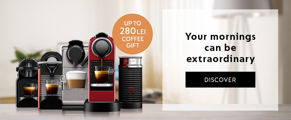 Coffee, Espresso Machines, Accessories and Services | Nespresso™ Romania