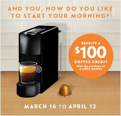 Coffee & Espresso Machines | Nespresso Canada
