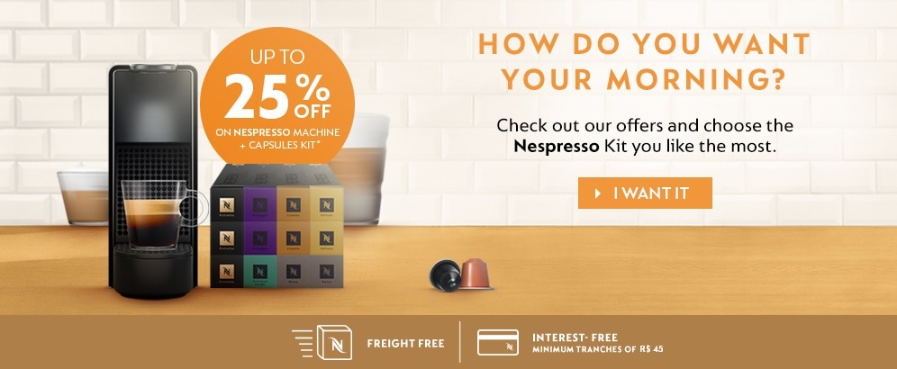 Nespresso Brazil | Coffee Capsules and Machines