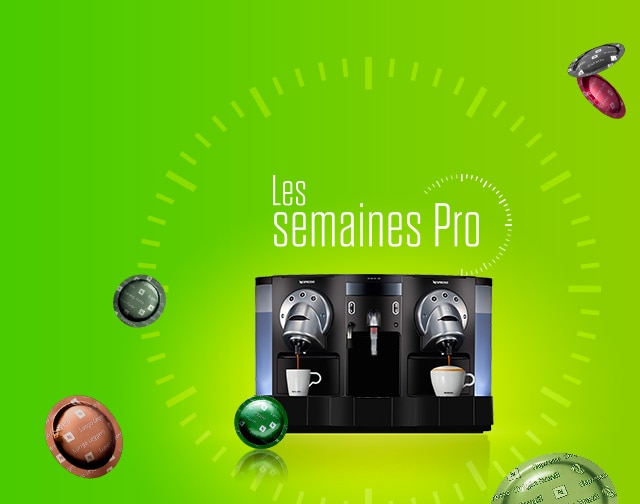 Capsules et machines café professionnelles | Nespresso Professionnel