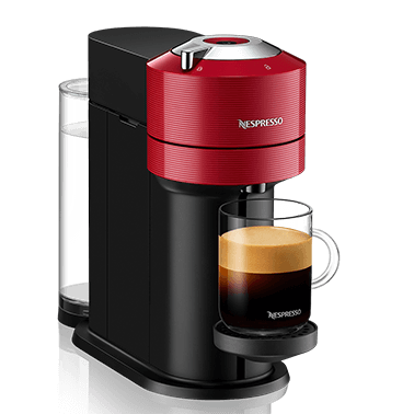 Vertuo Next Cherry Red + café | Cafeteras eléctricas Vertuo | Nespresso ...