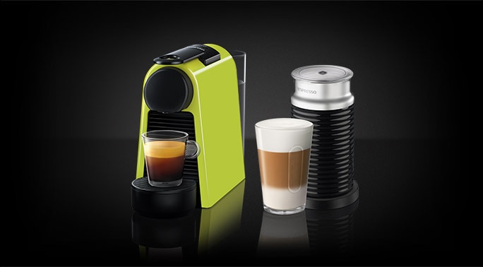 Essenza Mini Verde & Aeroccino 110v | Máquina de Café | Nespresso Brasil
