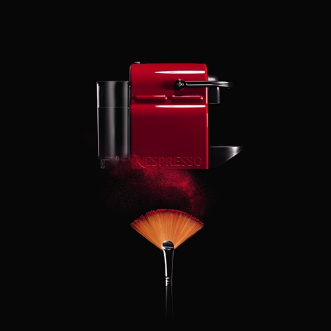 Inissia Ruby Red Coffee Machine | Nespresso™ Thailand