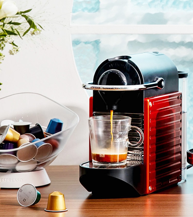 Nespresso Pixie Electric Red Coffee Machine Nespresso | atelier-yuwa.ciao.jp