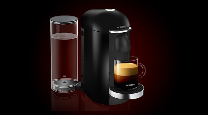 VertuoPlus Deluxe Black Round Head | Coffee Machine | Nespresso Canada