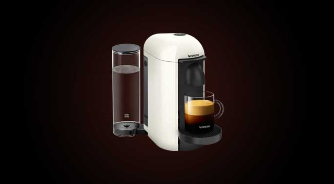 VertuoPlus White - Coffee Machine - Nespresso