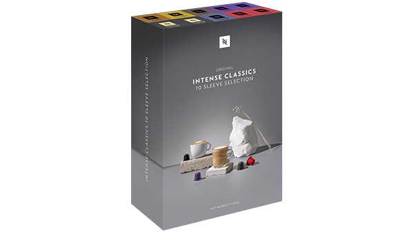 Intense Classics 10 Sleeve Assortment | Nespresso AU
