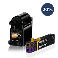 Inissia Black coffee machines | Festive 2022 | Nespresso™ Chile