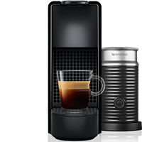 Essenza Mini Matt Black coffee machines Aeroccino | Festive 2022 ...