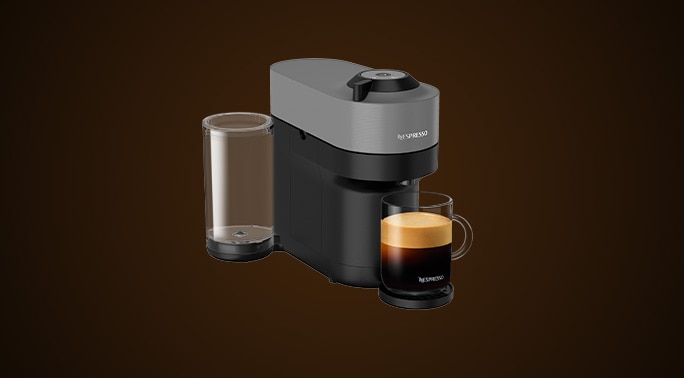 Vertuo Pop+ Dark Grey Nespresso Coffee Machine - Nespresso Canada