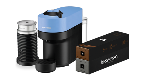 Vertuo Pop Blue coffee machines Aeroccino 3 | Always On 2023 ...