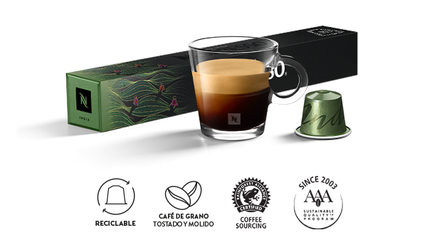 Cápsula de Café India | Café Intenso | Nespresso™ Chile