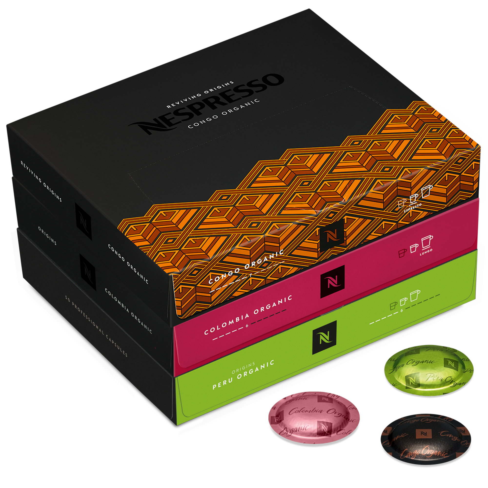 Organic Origins 3 Box Coffee Assortment | Nespresso™ Professional Australia