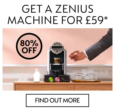Zenius Coffee Machine Offers | Nespresso Pro UK