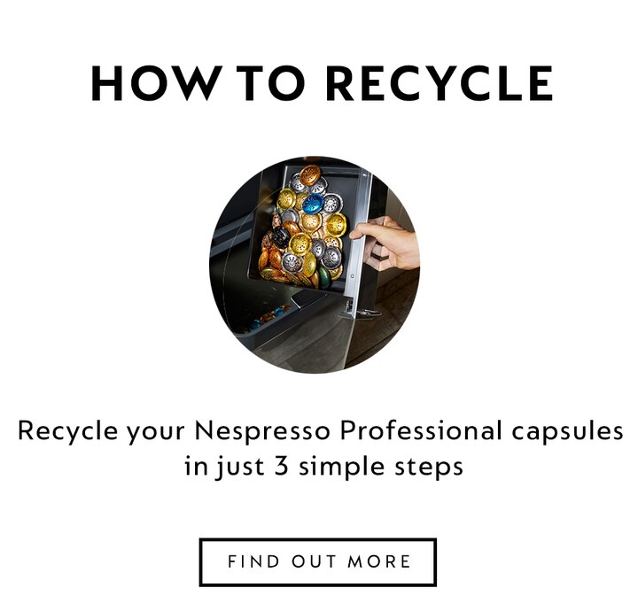 Coffee Recycling | Business Solutions | Nespresso Pro UK