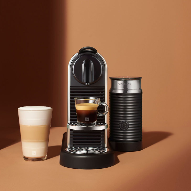 Citiz&Milk Platinum Stainless Steel | Coffee With Milk | Nespresso™ GR