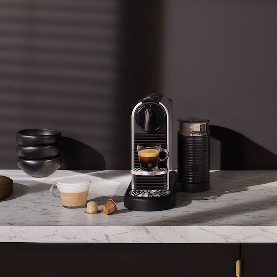 Citiz&Milk Platinum Stainless Steel | Coffee With Milk | Nespresso™ GR