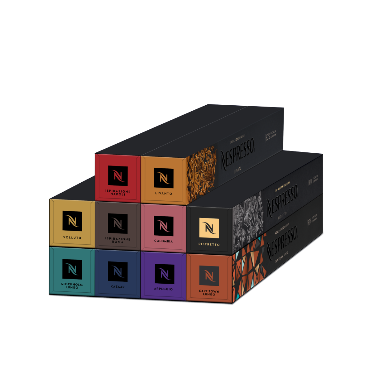 Original 100 Capsule Best Sellers Assortment - Nespresso NZ
