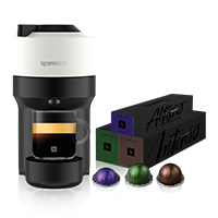 Vertuo Pop Coconut White Coffee & Machine Gift Set