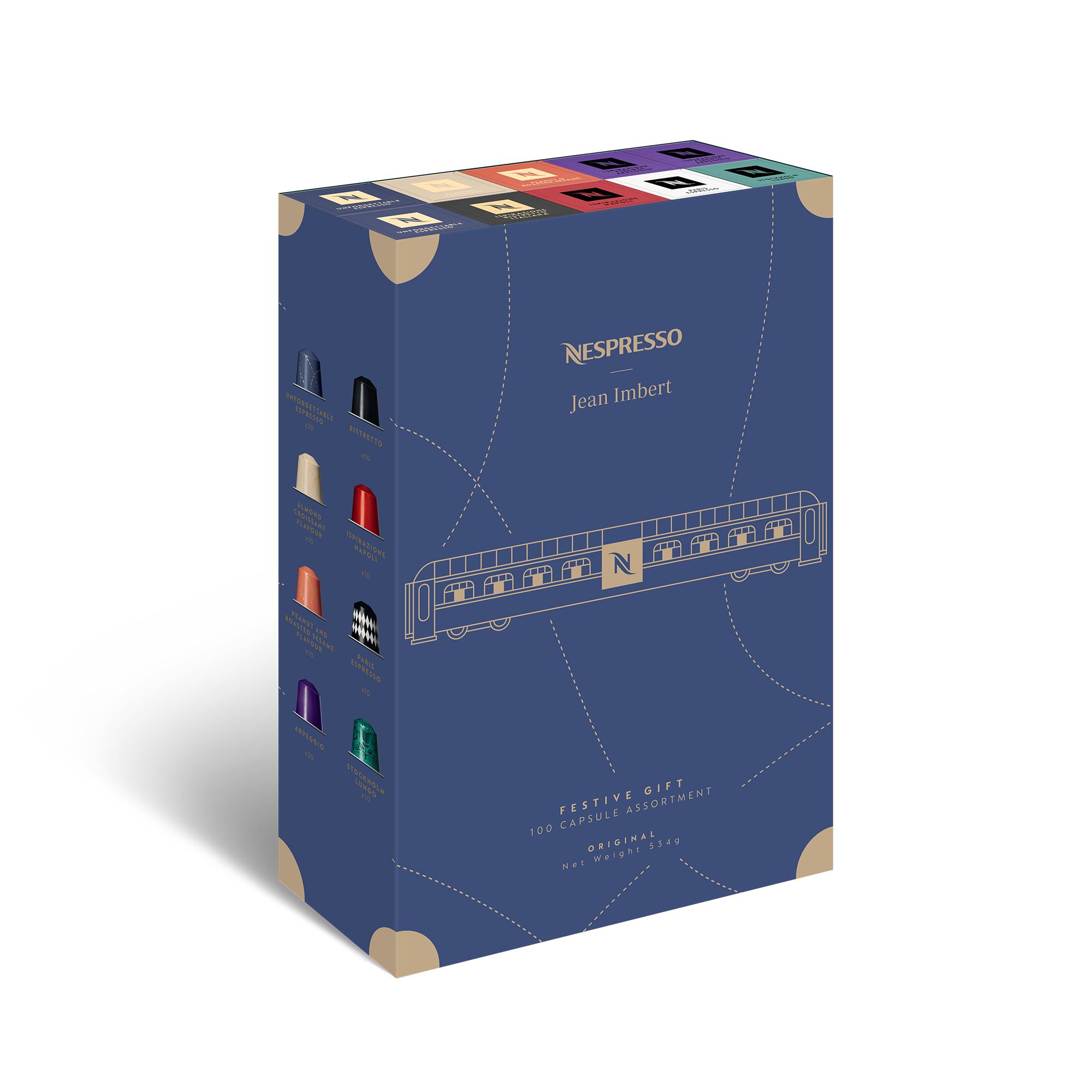 Original 100 Capsule Festive Gift Assortment | Nespresso Australia