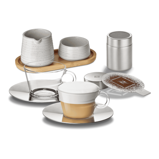 View Cappucino & Barista Stencil & Serving Set - Nespresso™ GR