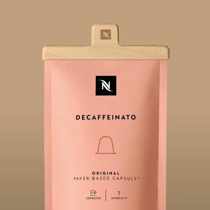Decaffeinato | Papierbasierte Kaffeekapseln | Nespresso