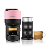 Vertuo Pop Candy Pink Coffee Machine & Milk Frother Bundle