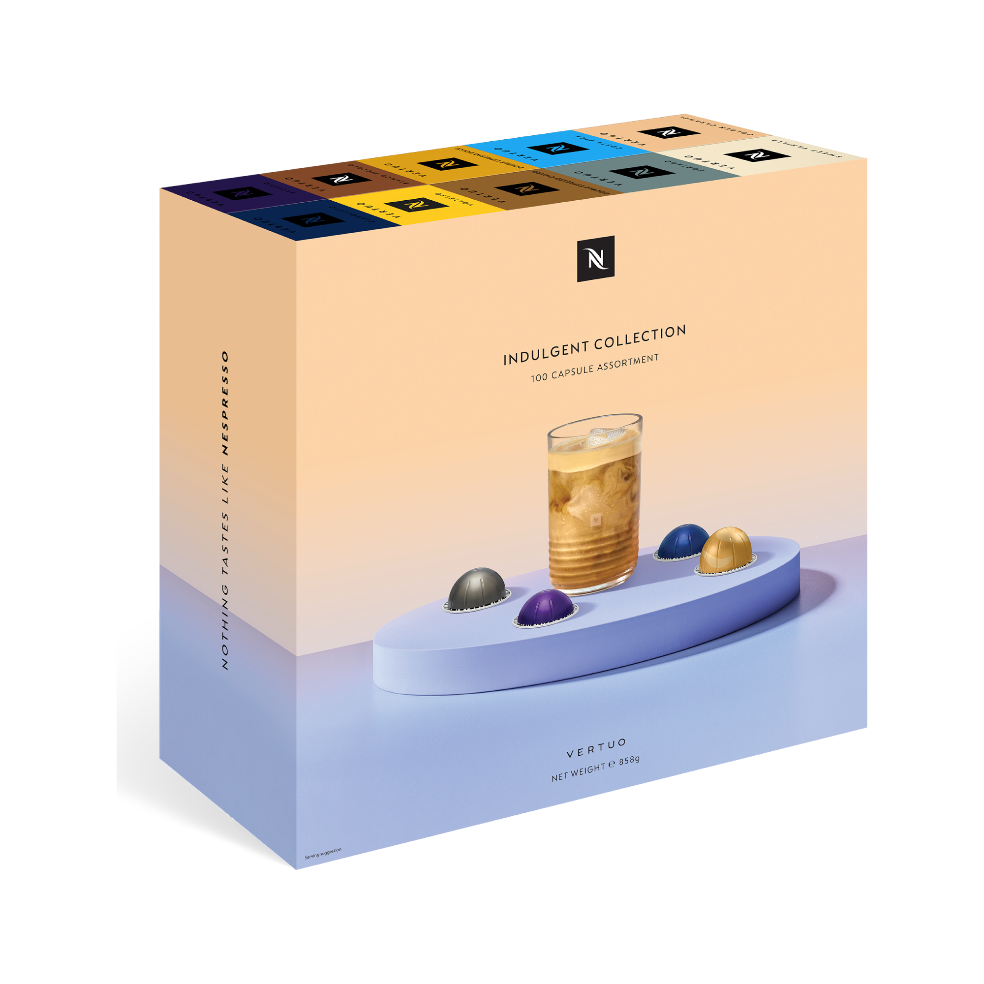 Vertuo 100 Capsule Indulgent Collection Assortment - Nespresso Australia