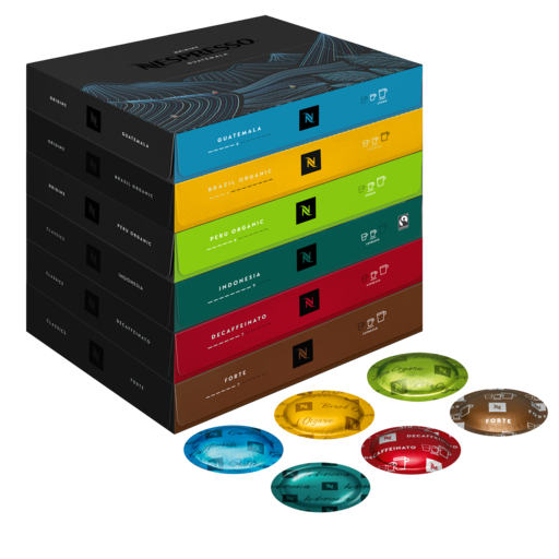 Single Origins Pack | 800 Coffee Capsules | Nespresso Pro