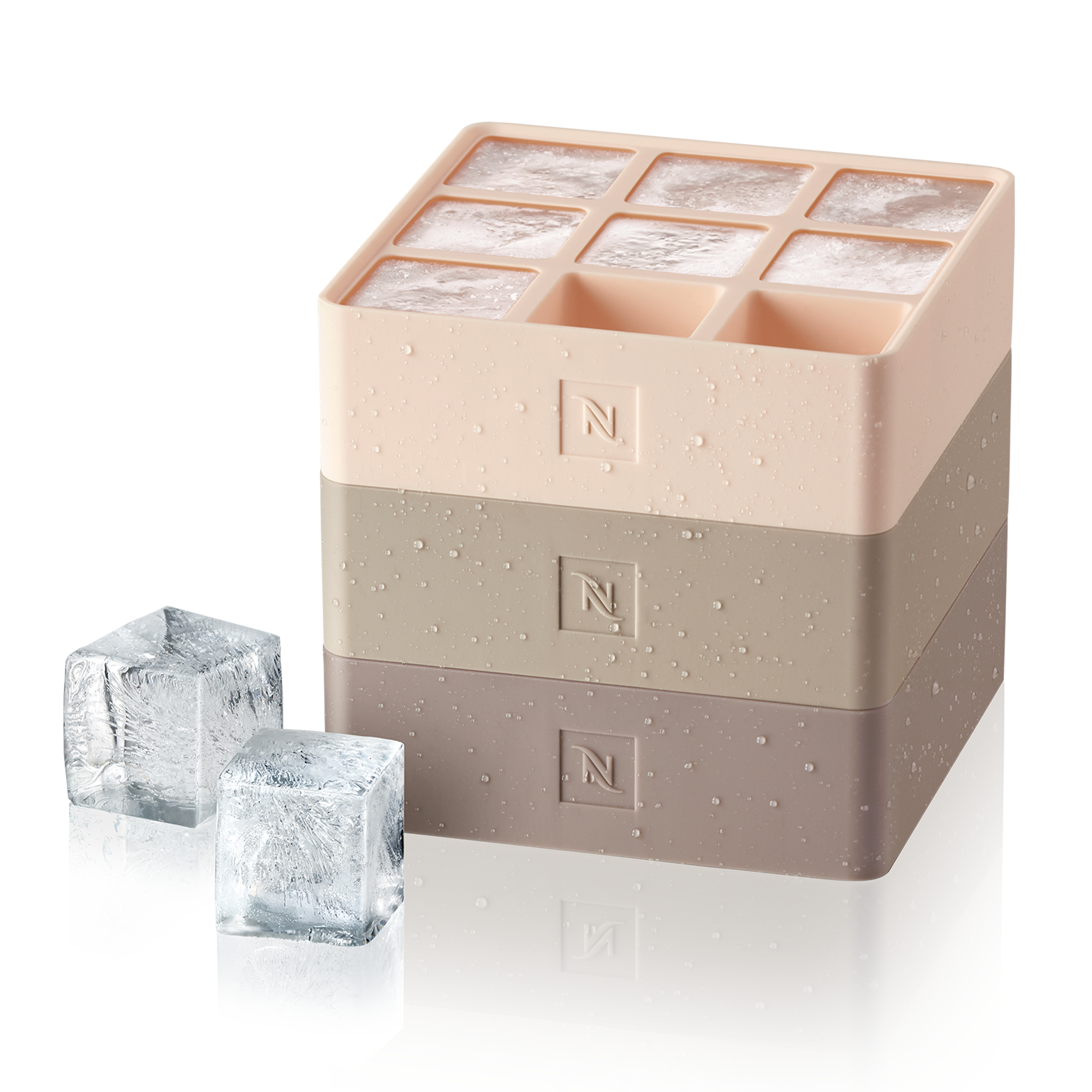 3-piece Ice Cube Tray set | Ice maker | Nespresso Hungary