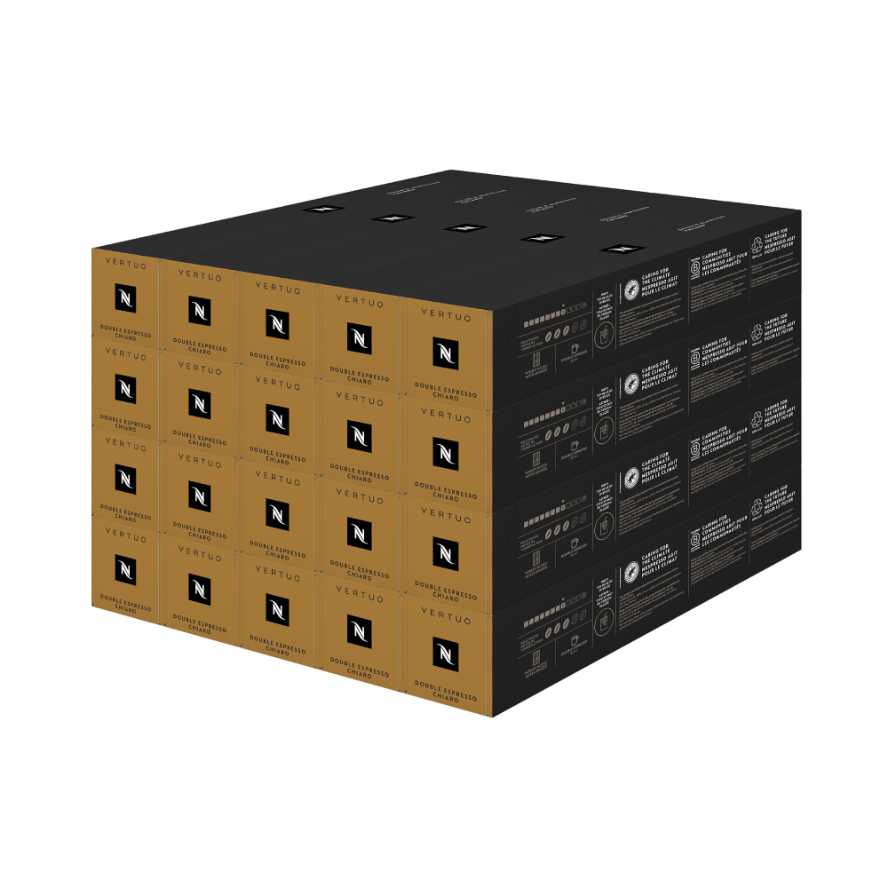 Double Espresso Chiaro Signature 200 Capsule Pack - Nespresso Australia