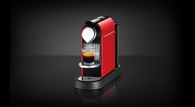 Krups Citiz Fire Engine Red Coffee Machine | Nespresso