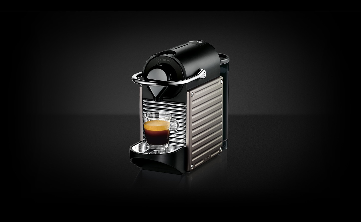 Pixie Titanium Coffee Machine Nespresso Usa