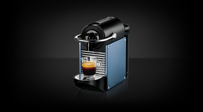 Pixie Electric Steelblue - Coffee Machine - Nespresso USA