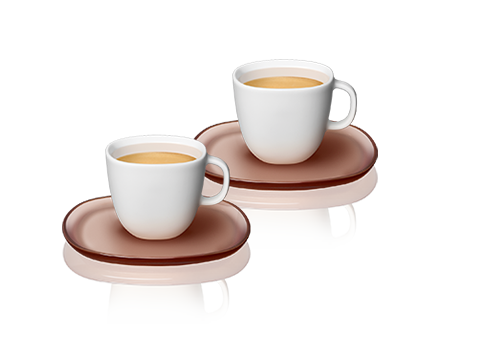 Pair of LUME Espresso Cups