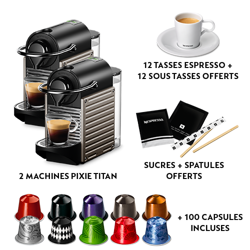 nespresso pixie pods