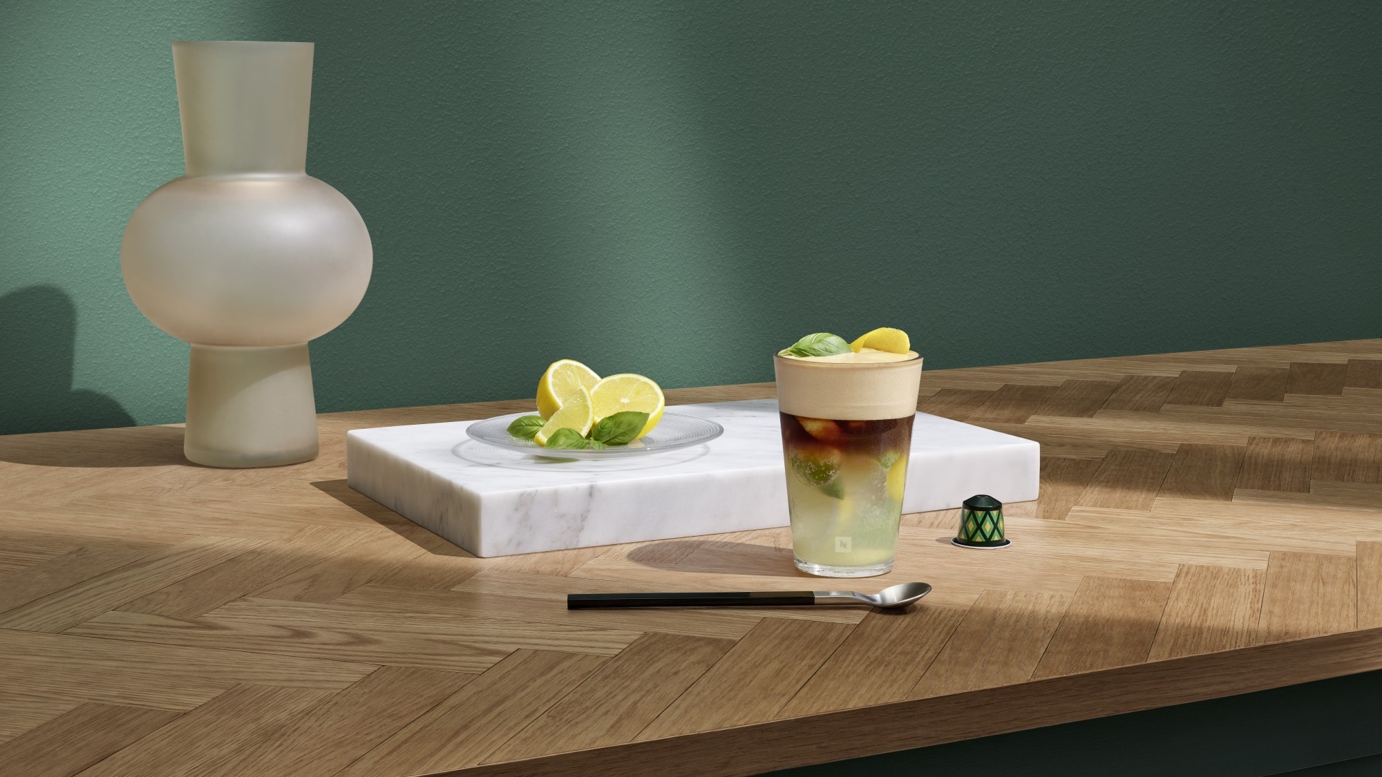 Lemon Basile Italiana Coffee Recipe | Nespresso Canada - Nespresso Recipes