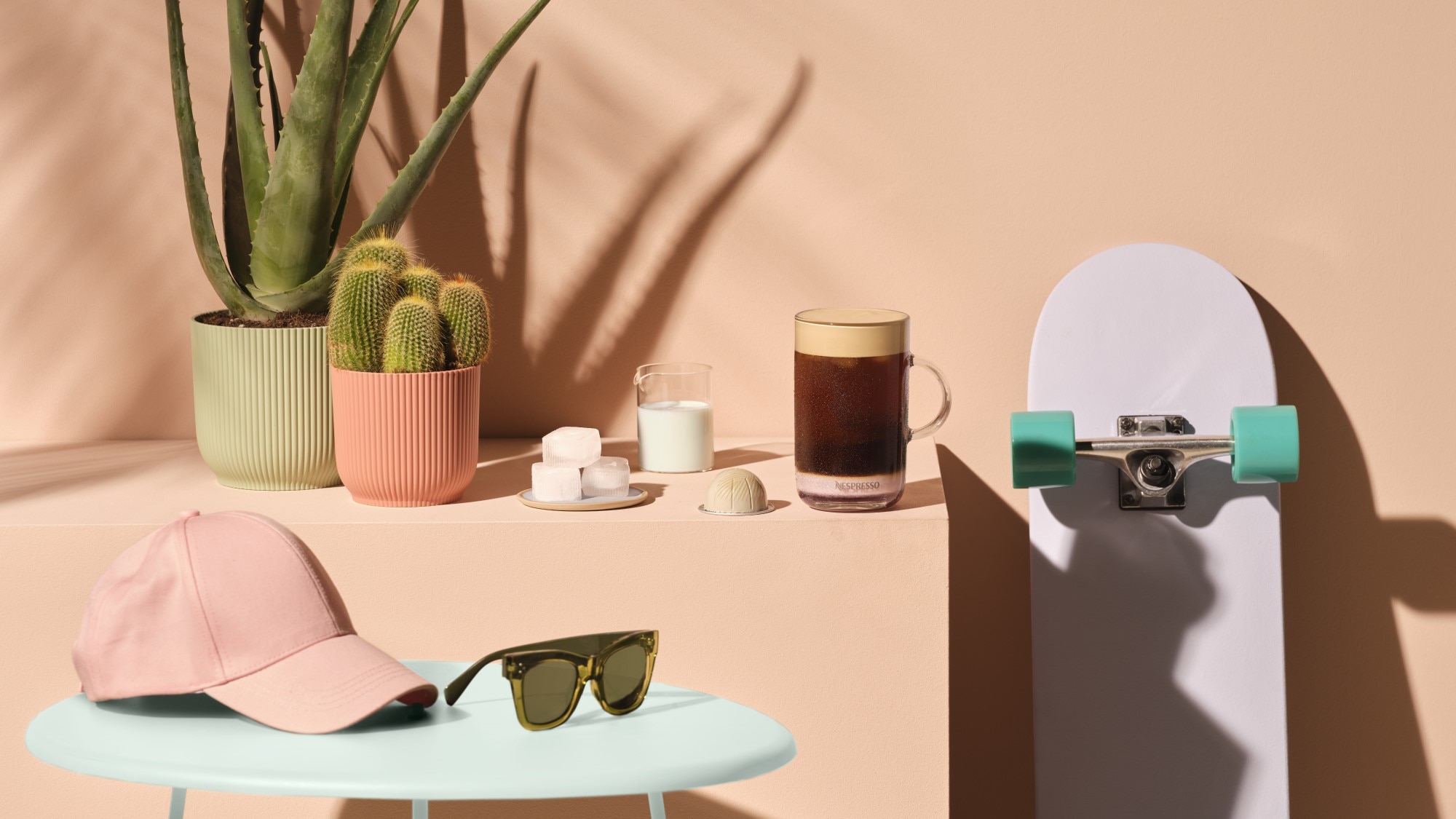 Pink Beach Mocktail - Reţete de cafea | Nespresso™ România