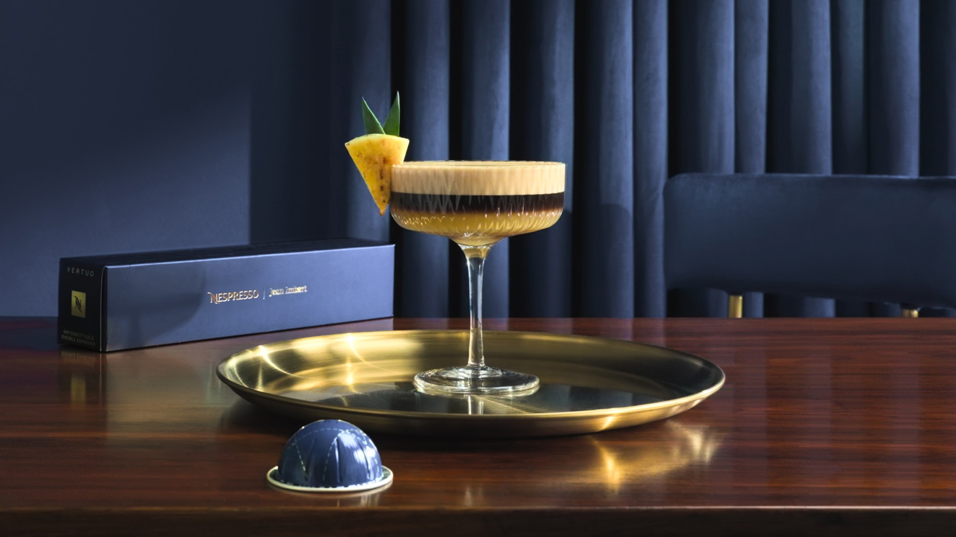 COCKTAIL UNFORGETTABLE PISCO DOUBLE ESPRESSO - Nespresso Recipes